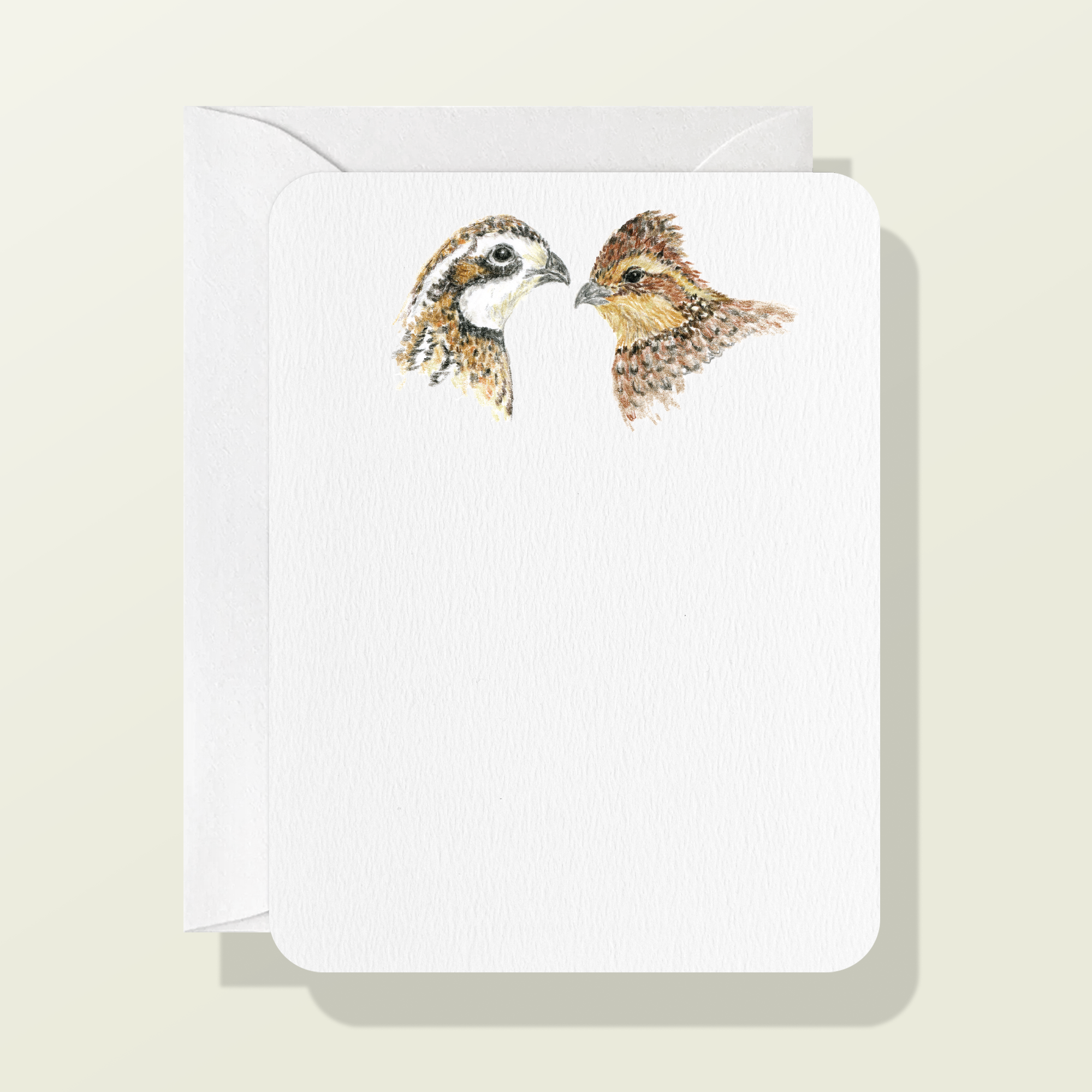 Bobwhite Quail Card – San Benito Paper